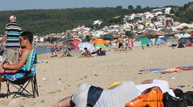 Sahil kesimleri doldu taştı - GÜNDEM - Edirne Gazetesi